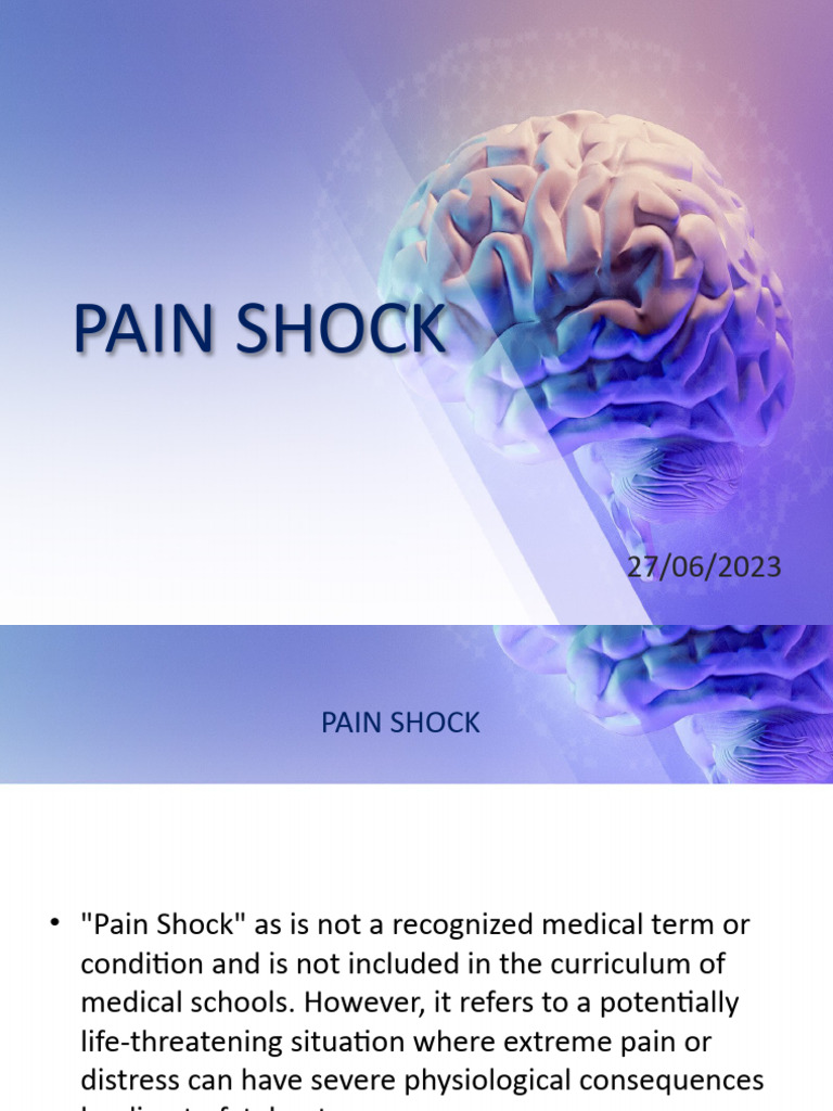 Pain Shock, Hypo | PDF | Shock (Circulatory) | Heart Rate