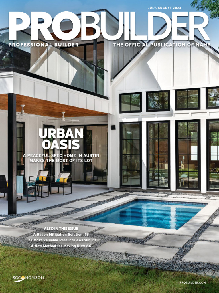 Professional Builder - July-August 2023 | PDF | Safety | Occupational Safety And Health