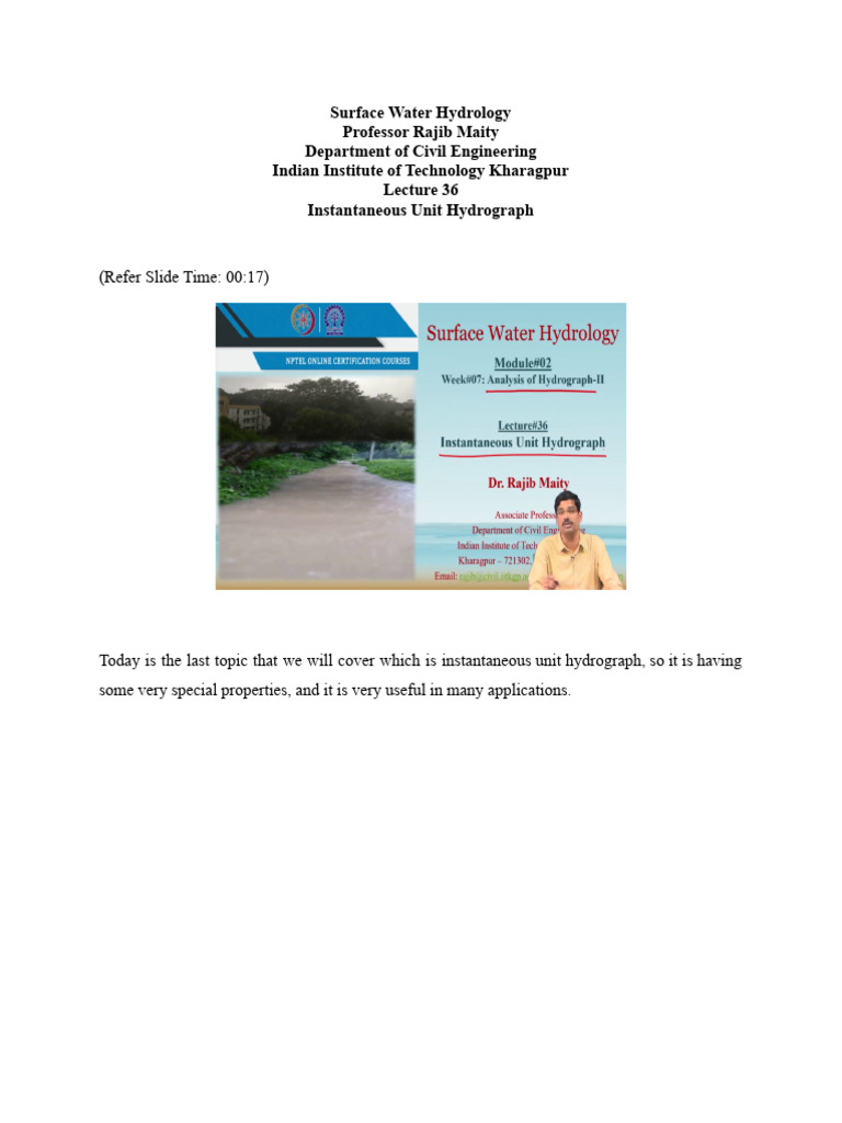 Lec 36 | PDF | Mathematics | Earth Sciences