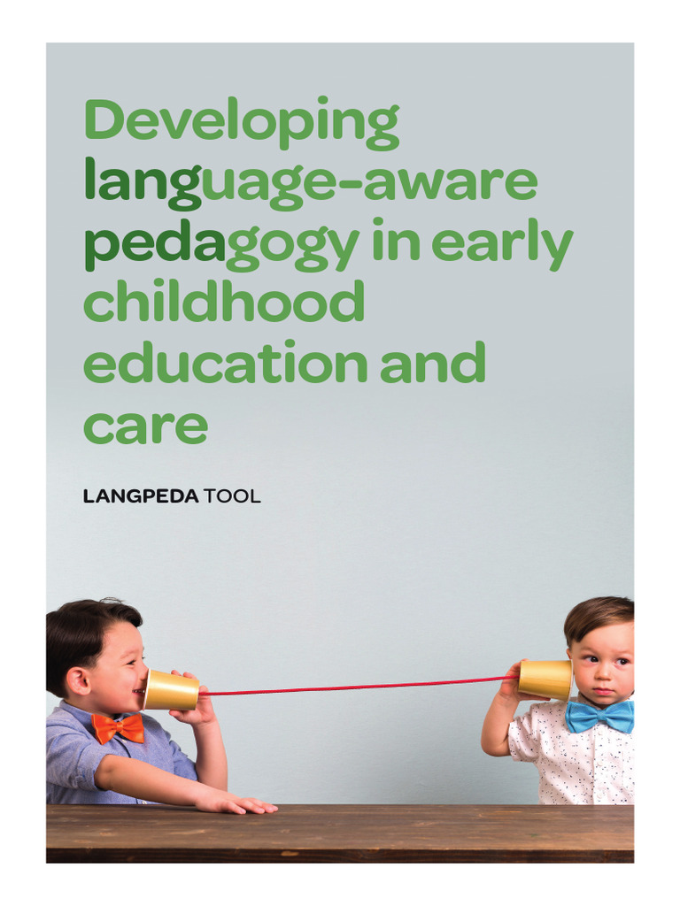 Language-Aware Pedagogy in ECEC | PDF | Reading Comprehension | Speech