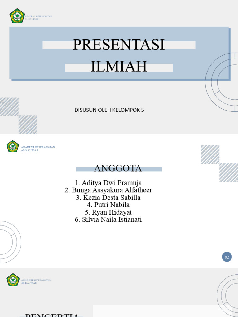Presentasi Ilmiah | PDF
