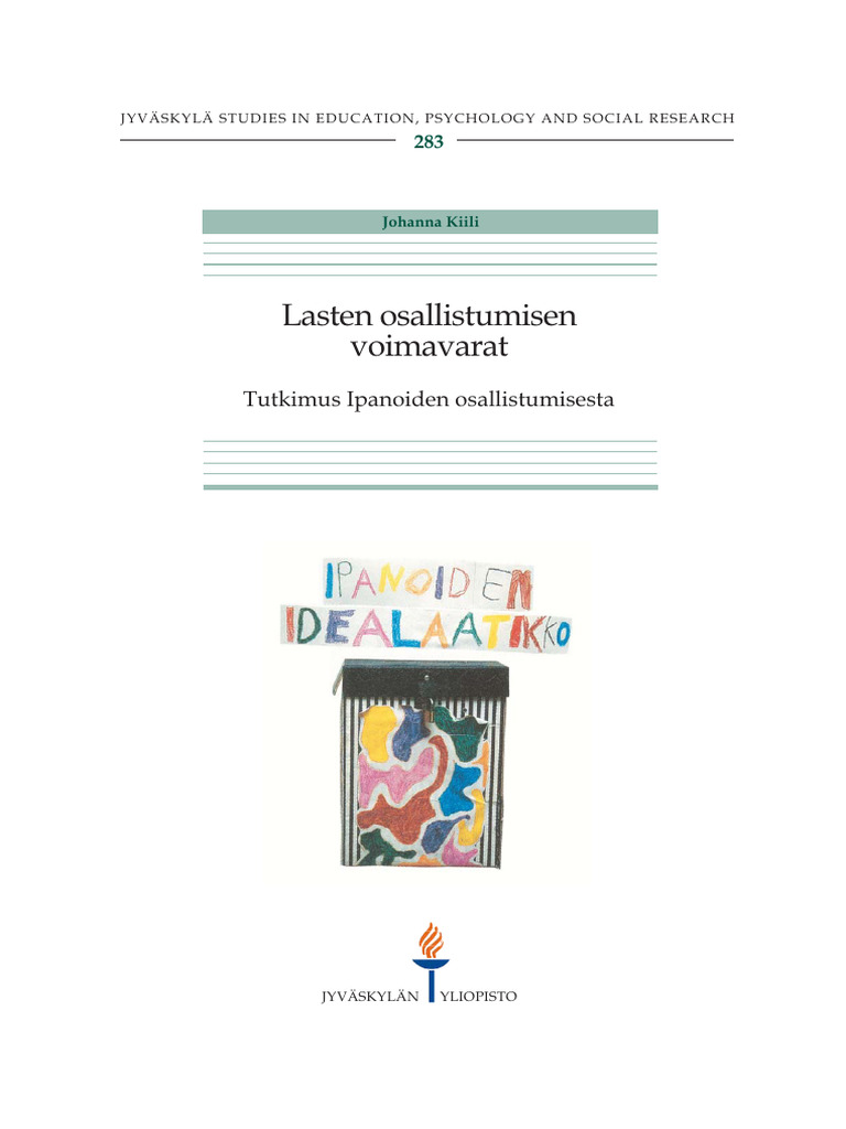 Lasten Osallistumisen Voimavarat | PDF | Science