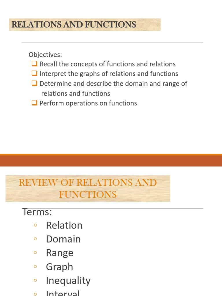 LECTURE 1 - Functions | PDF