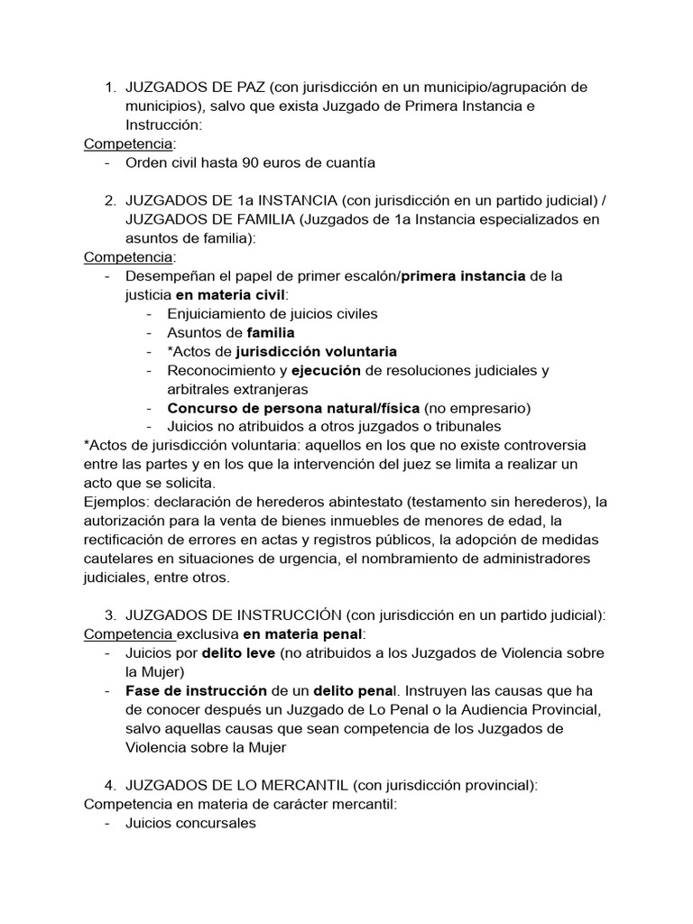 Esquema t6 Processal | PDF | Judicaturas | Jurisdicción