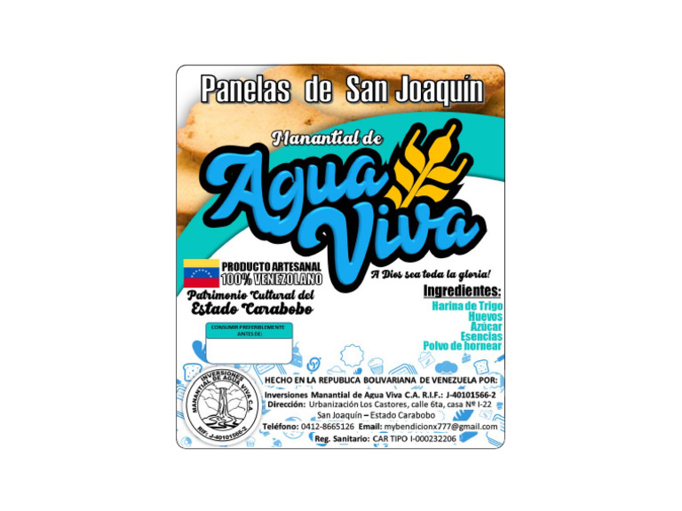 Etiqueta Panelas | PDF