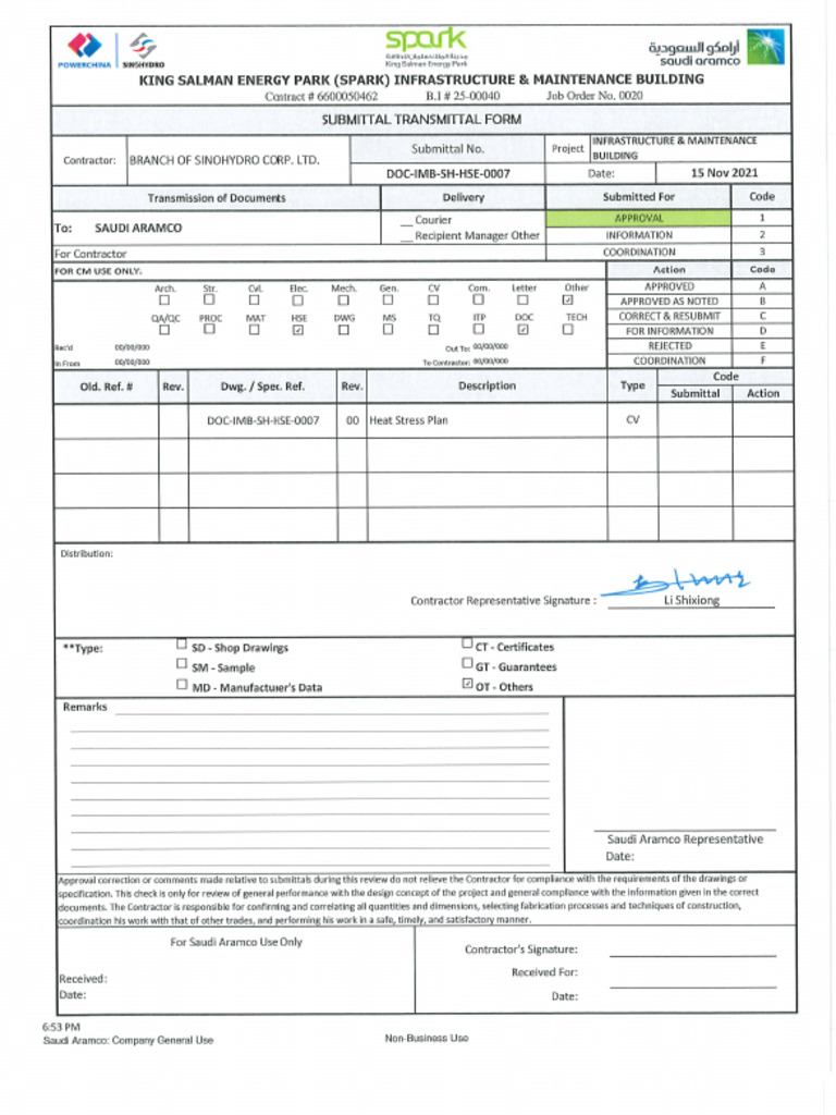 Heat Stress Plan | PDF | Hyperthermia | Perspiration