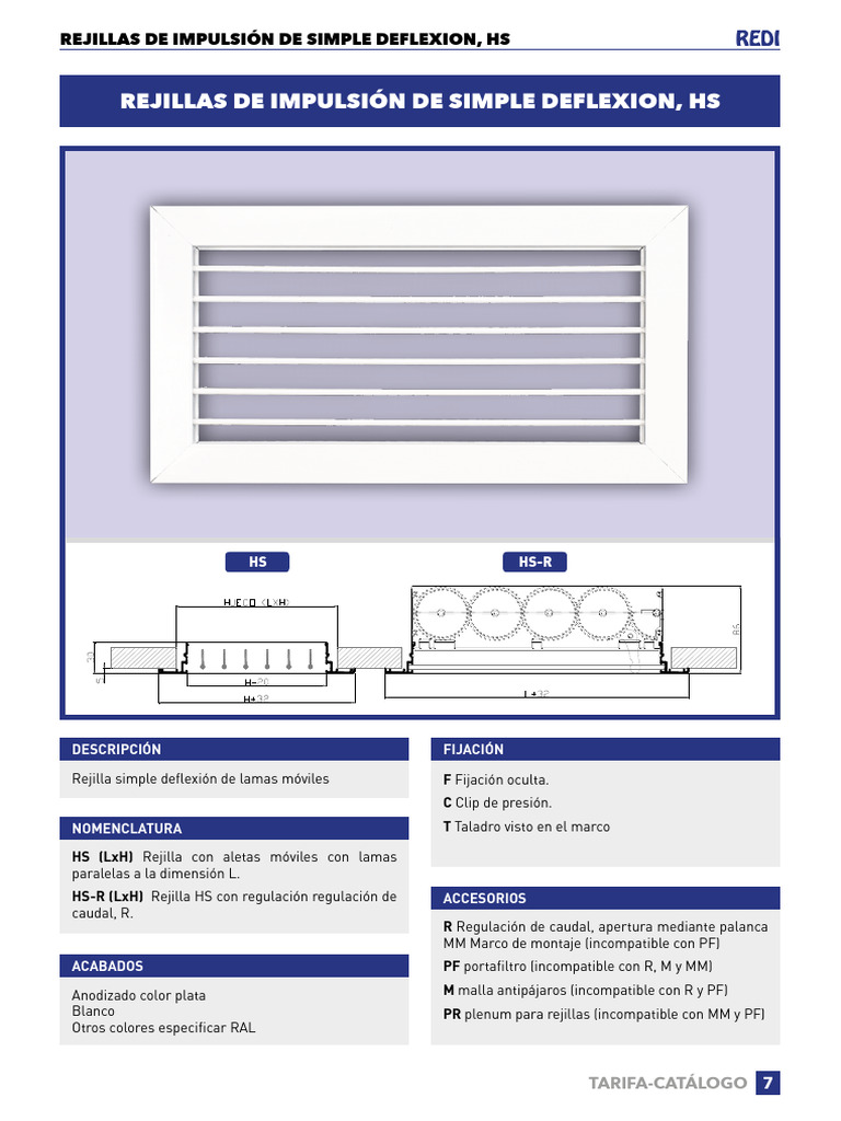 FICHA TECNICA Redi IMP - SIMPLE DEF | PDF