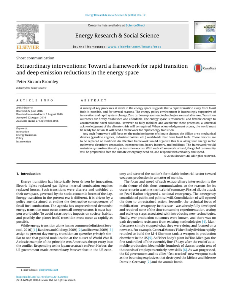 Bromley 2016 - Extraordinary Interventions | PDF | Technology & Engineering