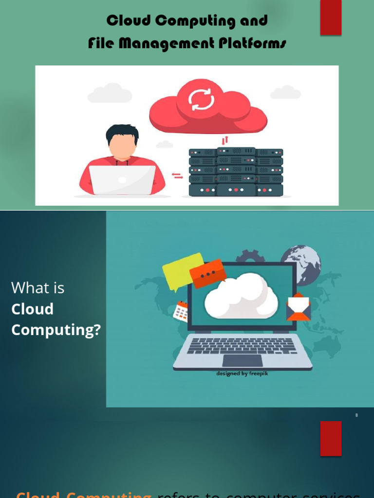 U8 L2 Cloud Computing and File Management Platforms | PDF | Cloud Computing | Computing