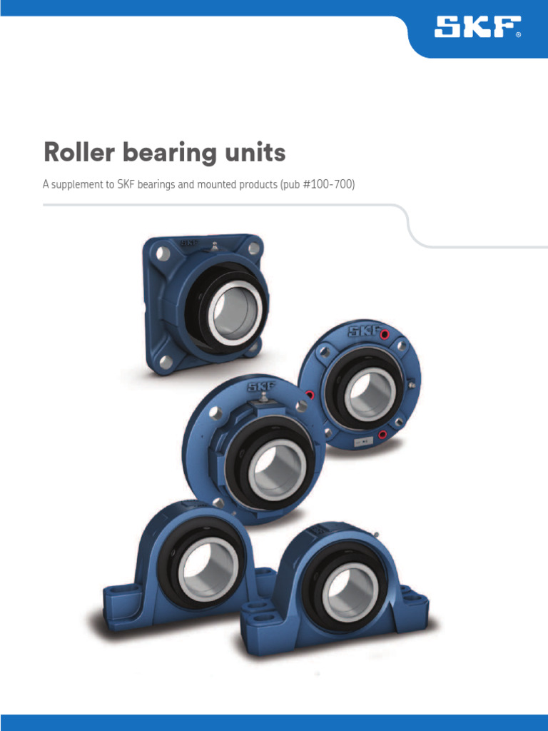 Roller Bearing Unit | PDF | Bearing (Mechanical) | Screw