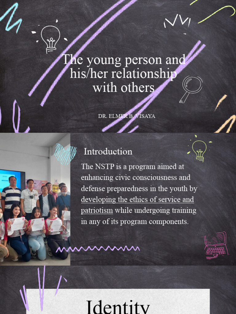 Youth Identity and Relationships in NSTP | PDF | Self Esteem | Identity ...