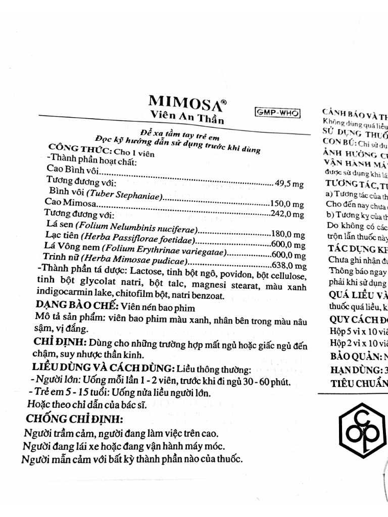 Mimosa | PDF