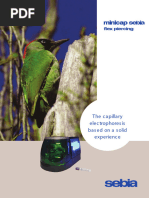 Sebia Capillarys 3 OCTA | PDF | Glycated Hemoglobin | Chemistry