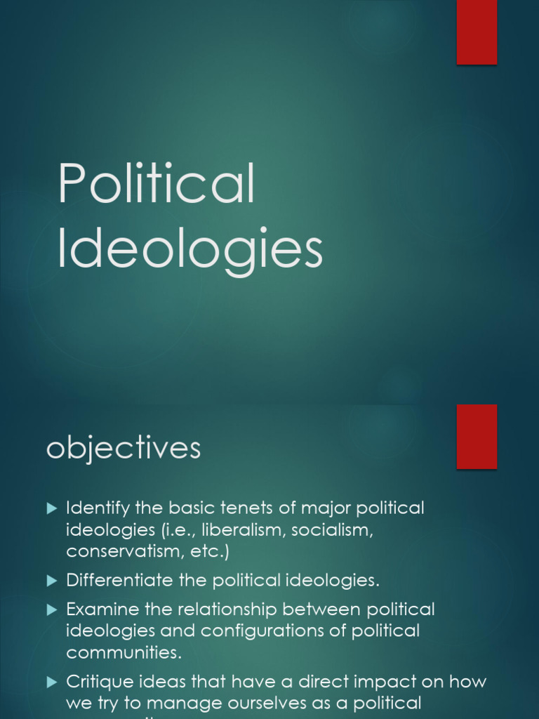 Understanding Political Ideologies | PDF | Socialism | Liberalism