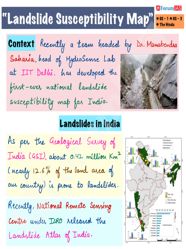 Landslide Map | PDF