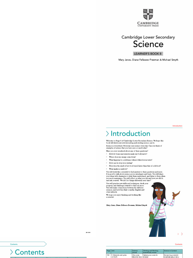 Cambridge Lower Secondary Science 8 | PDF | Solubility | Earth Sciences