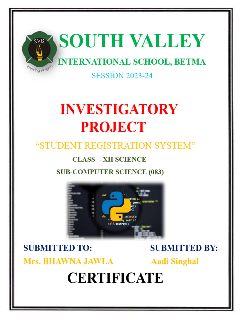 Cs Project Main | PDF | My Sql | Databases Cs Project Main | PDF | My Sql | Databases