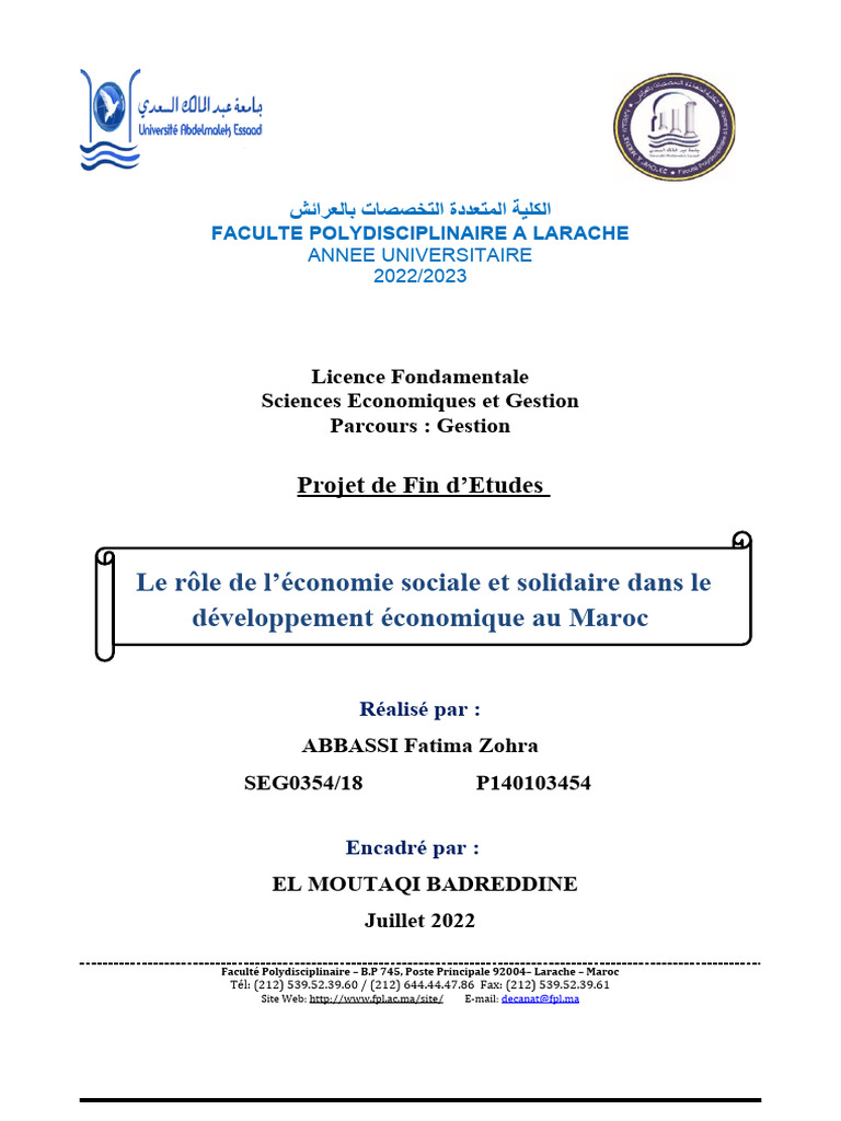 Abbassi Fatima Zohra Pfe | PDF