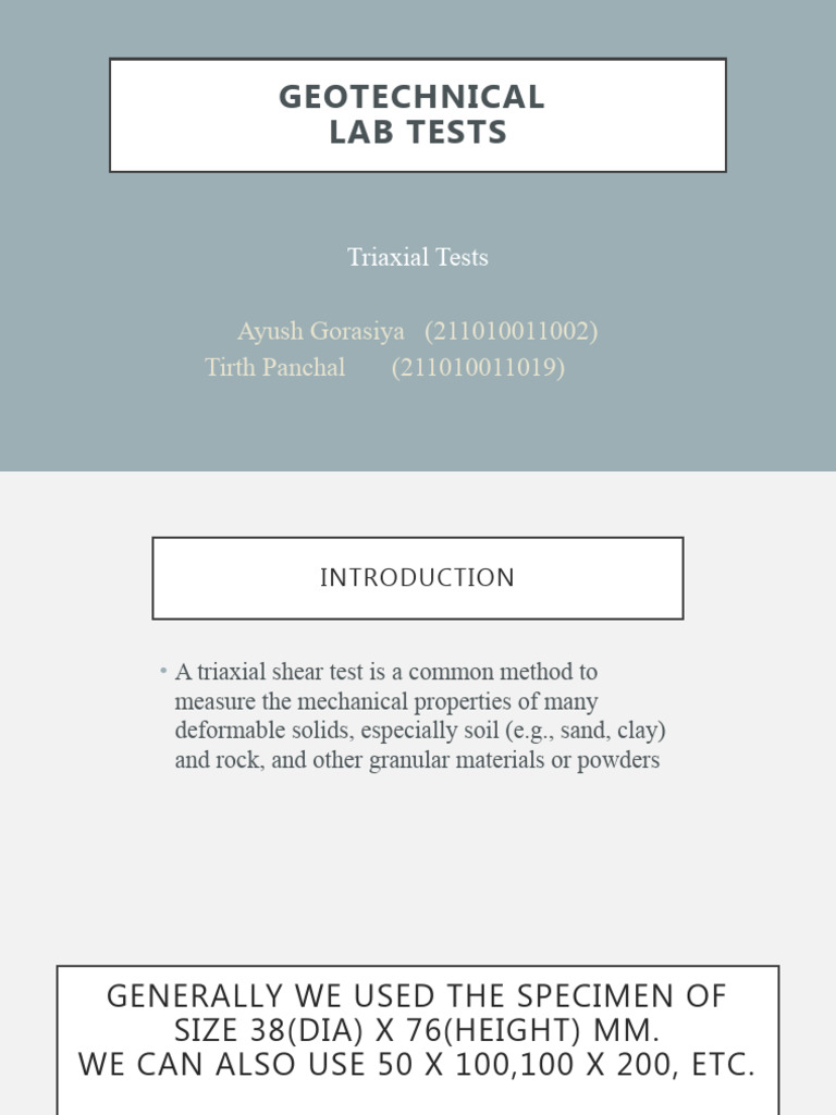 Geo Technical | PDF | Stress (Mechanics) | Soil Mechanics