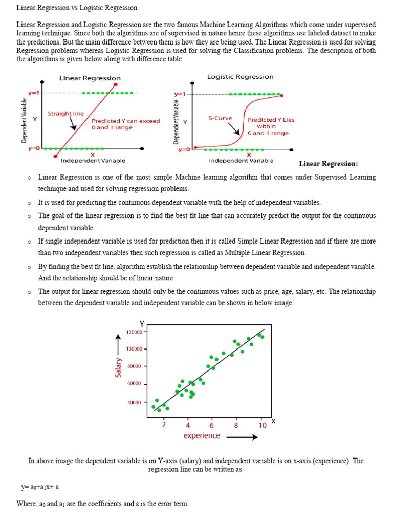 Linear Regression | PDF