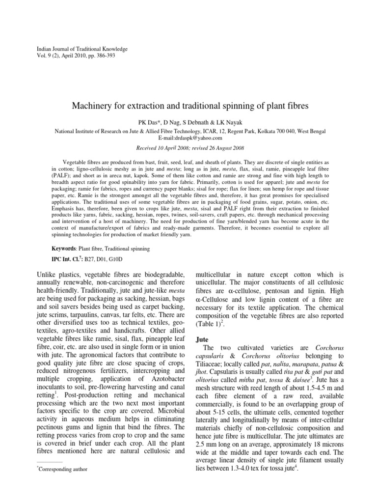 Ijtk 9 (2) 386-393 | PDF