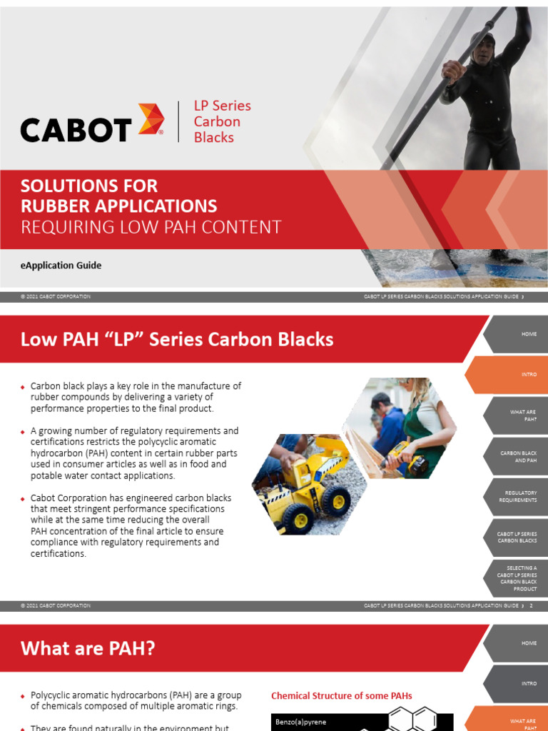 Tn Cabot Low Pah Rubber Applications 211015 Download Free Pdf Polycyclic Aromatic