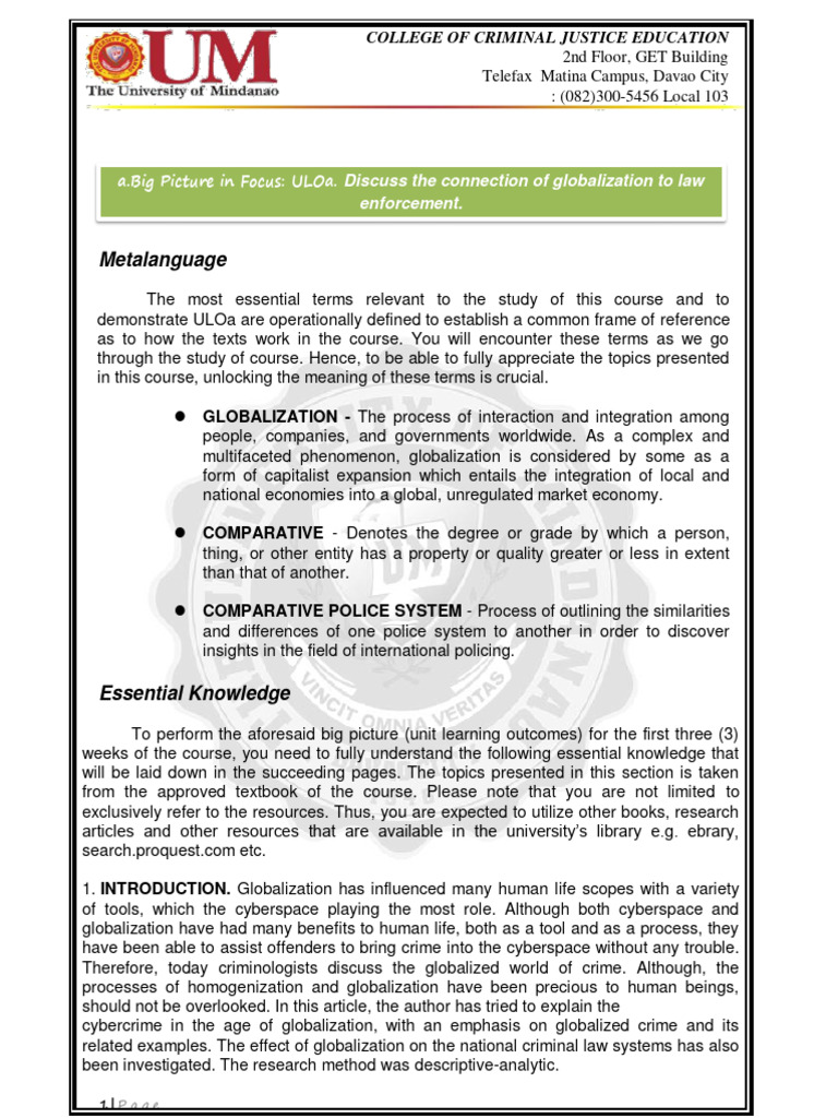 Police System 1 | PDF | Human Trafficking | Globalization