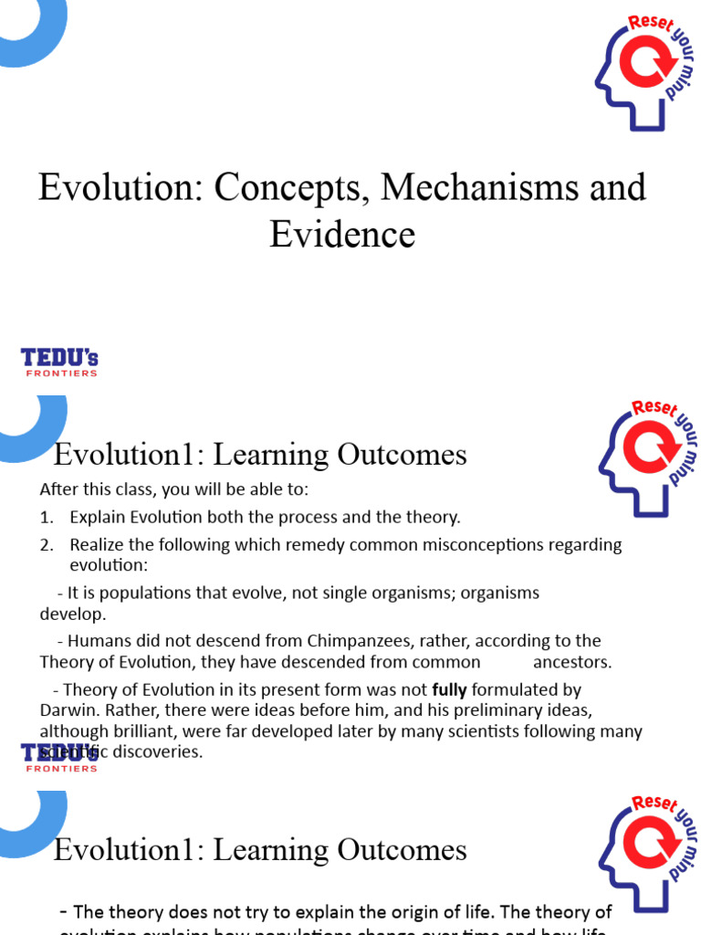 Lecture Week 11 - Evolution 2 | PDF | Evolution | Natural Selection