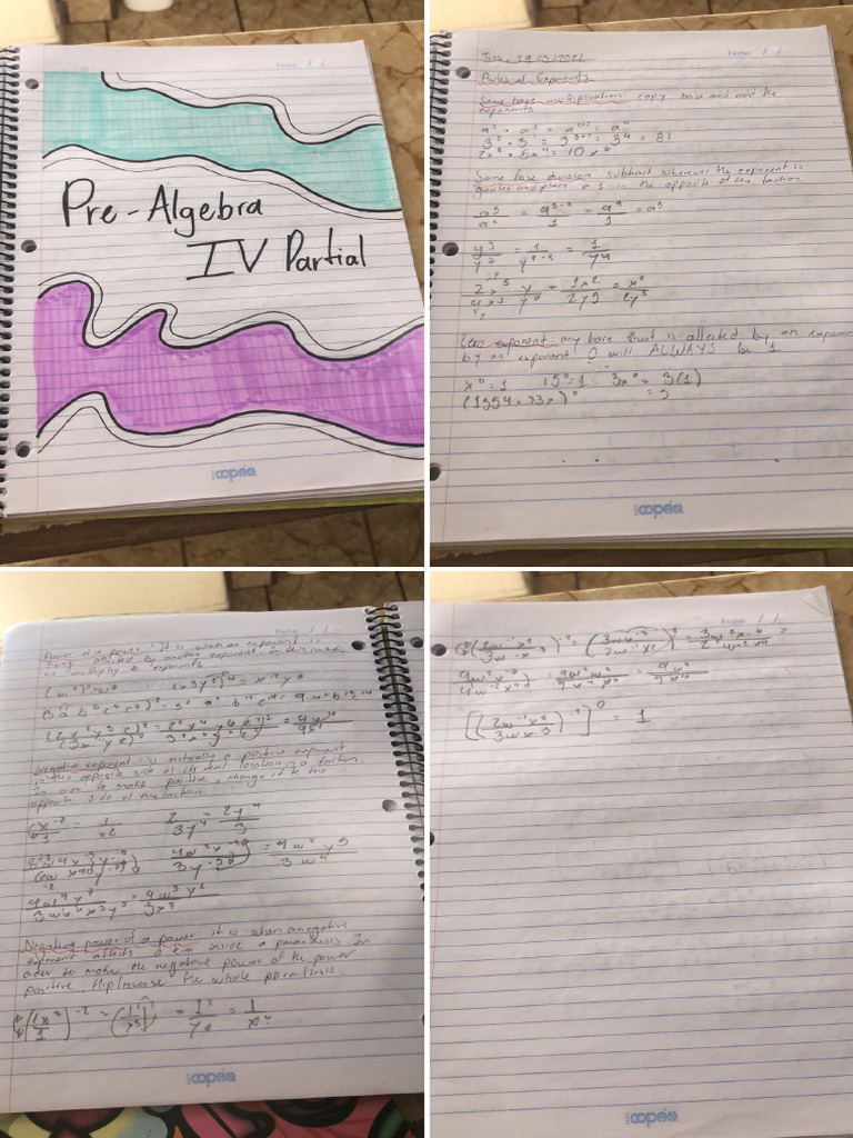 Math NB 4th Partial | PDF