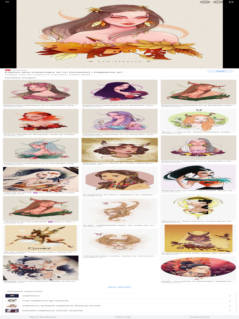 Taurus Drawing - Google Search 3 | PDF | Zodiac | Astrological Sign