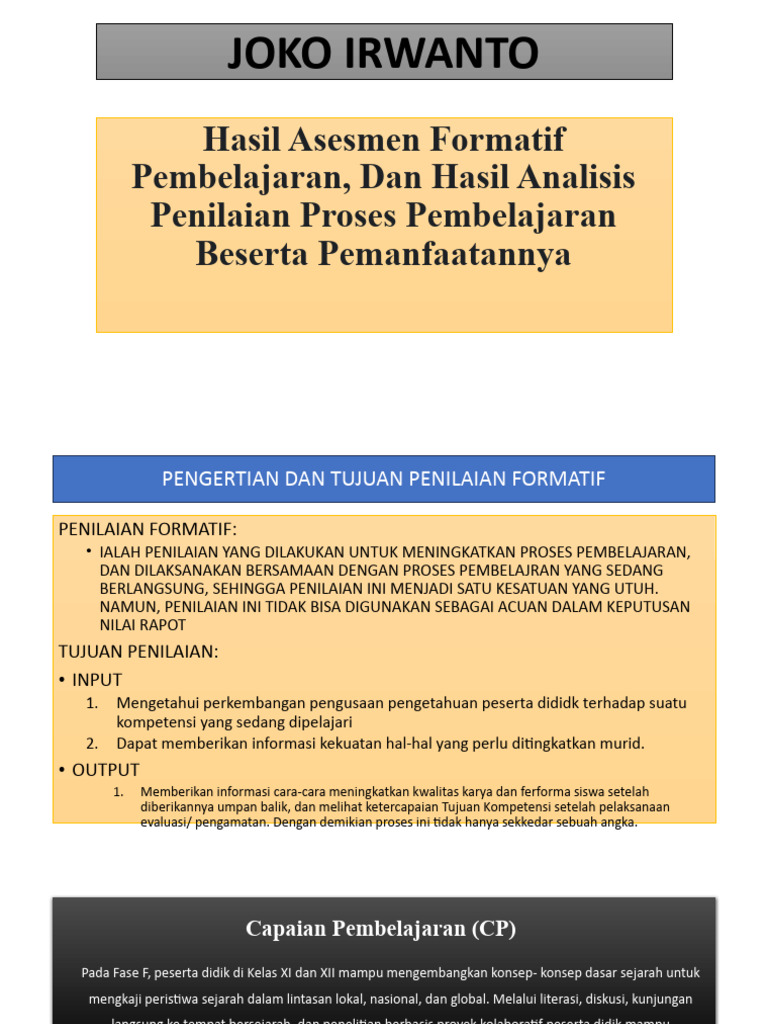 JOKO | PDF | Karier & Perkembangan