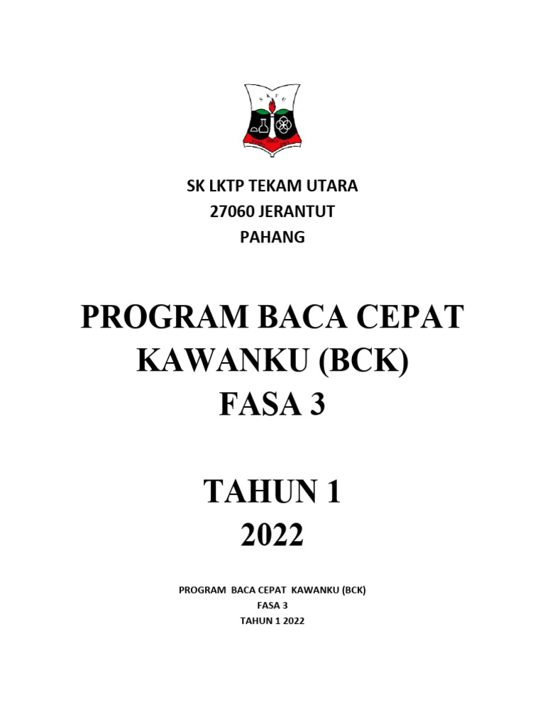 KK BCK Fasa 1 | PDF