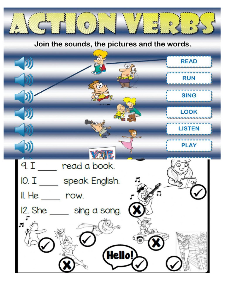 Action Verbs | PDF