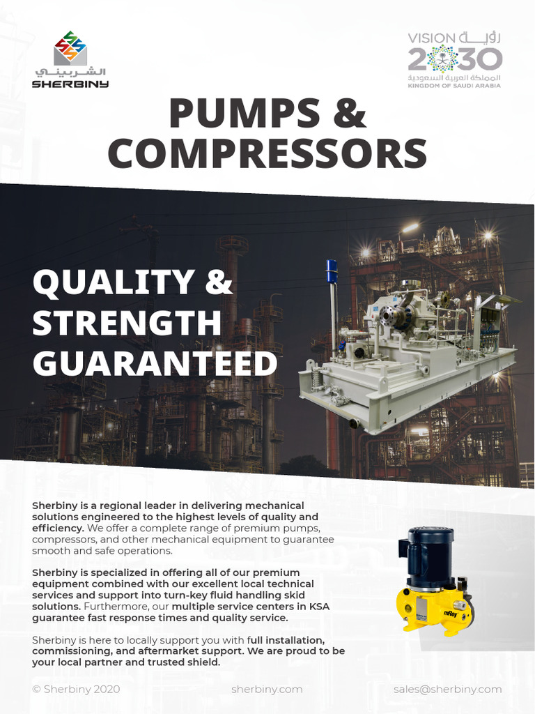 Sherbiny A4 Flyer Pumps Compressors | PDF | Pump | Machines