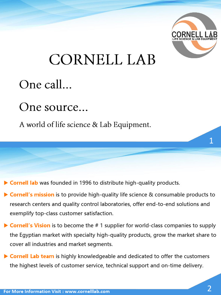 Flyer Cornelllab | PDF | Chemistry | Physical Sciences