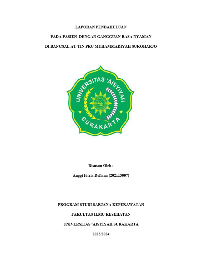 Laporan Pendahuluan LP 1-1 | PDF