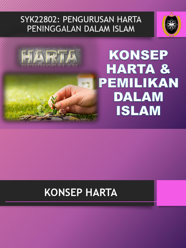 Konsep Harta dalam Islam | PDF