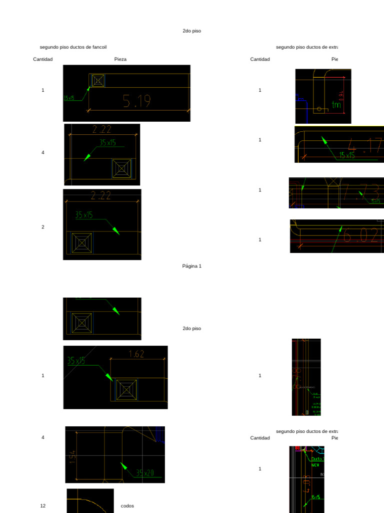 Planos de Ducteria | PDF