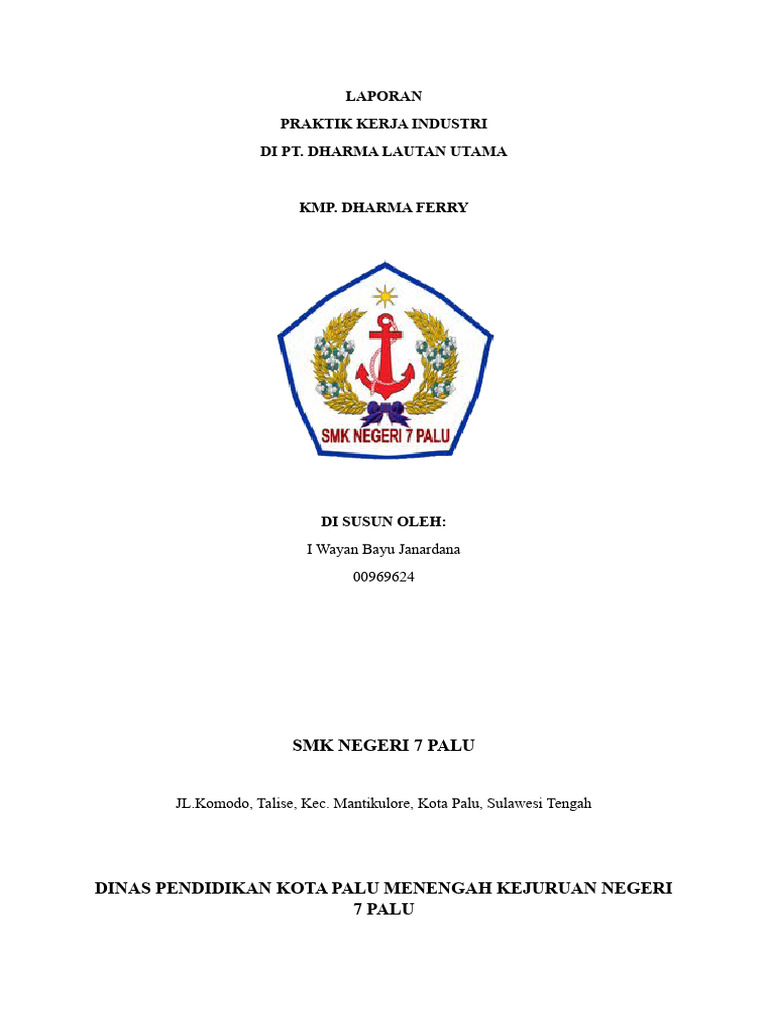 Laporan PKL di PT Dharma Lautan Utama | PDF