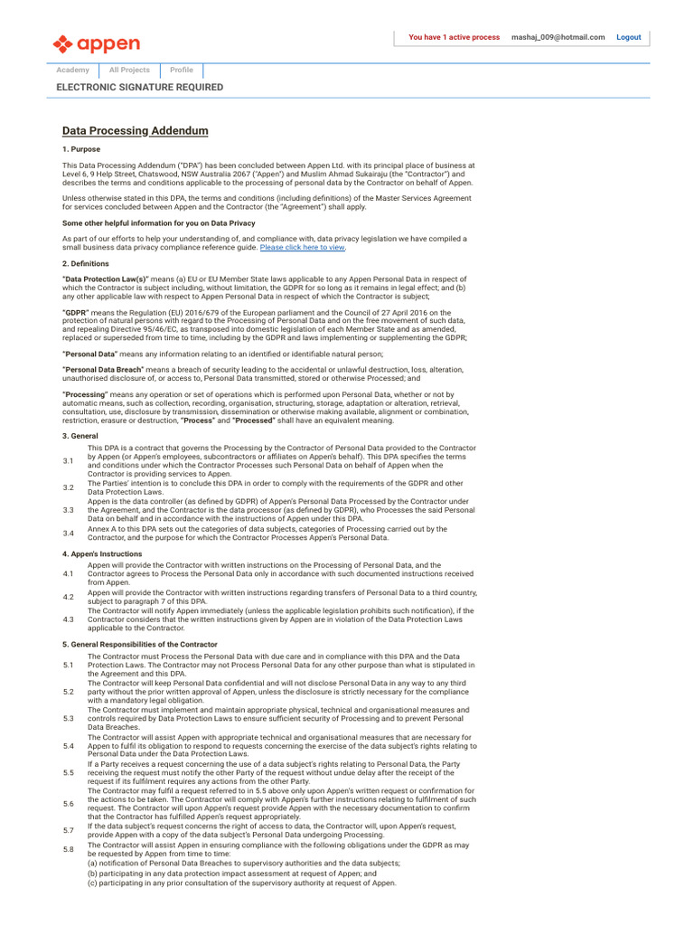 Appen Digital Signature Required | PDF | Justice | Crime & Violence
