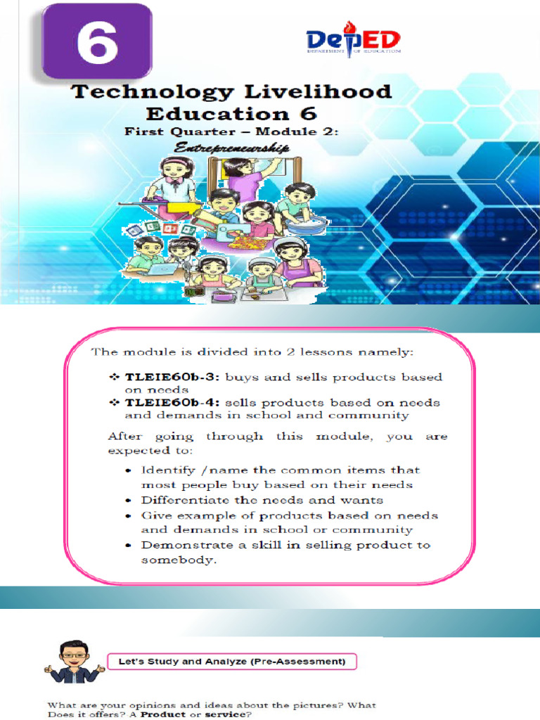 Tle-Ict 6 q1 w2 Moddul2 | PDF | Prices | Demand