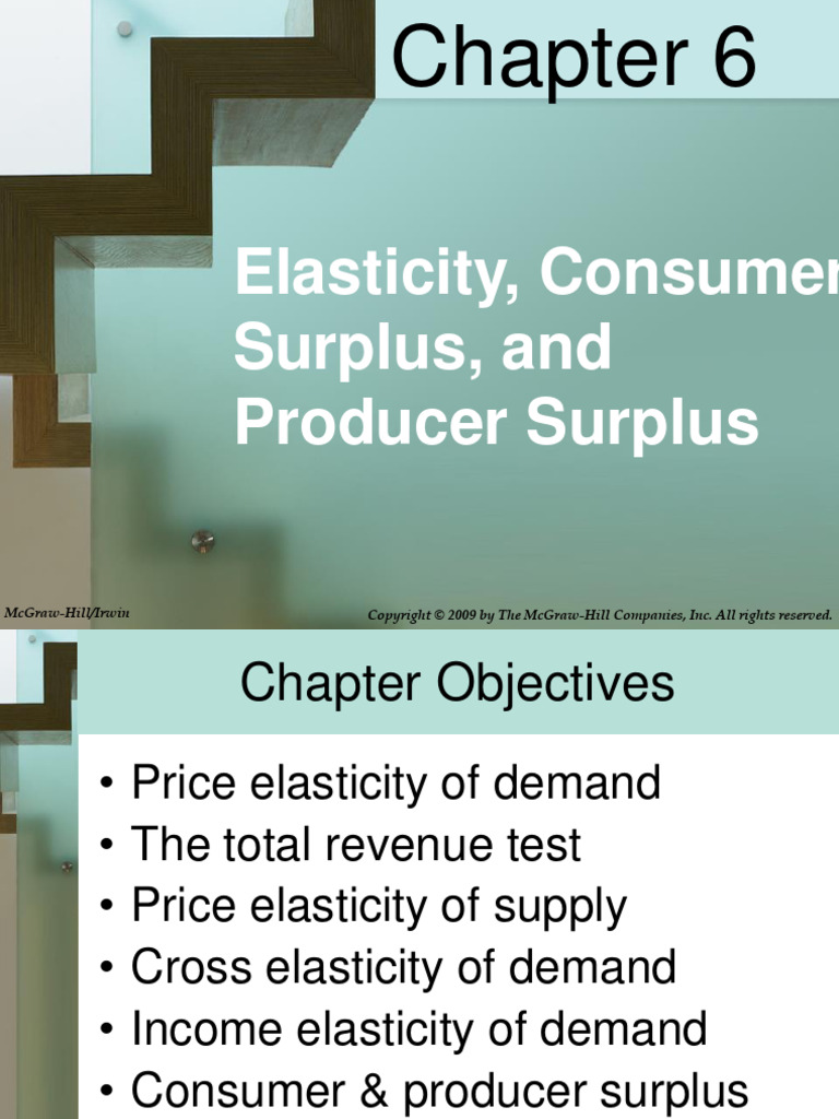 MNGT352 Chapter 6 Elasticity Consumer Surplus Amp Producer Surplus ...