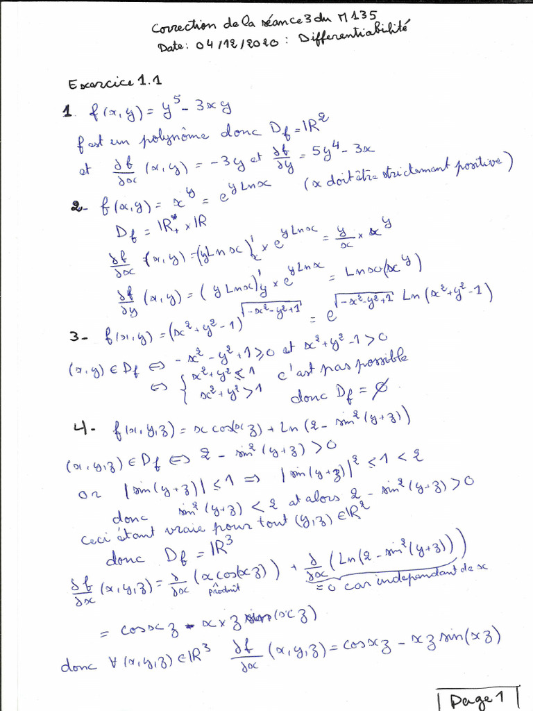 M135 - TD 2 (Solution) | PDF
