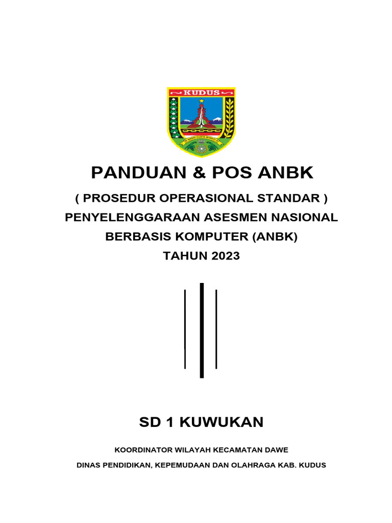 POS ANBK SD 1 Kuwukan 2023 | PDF