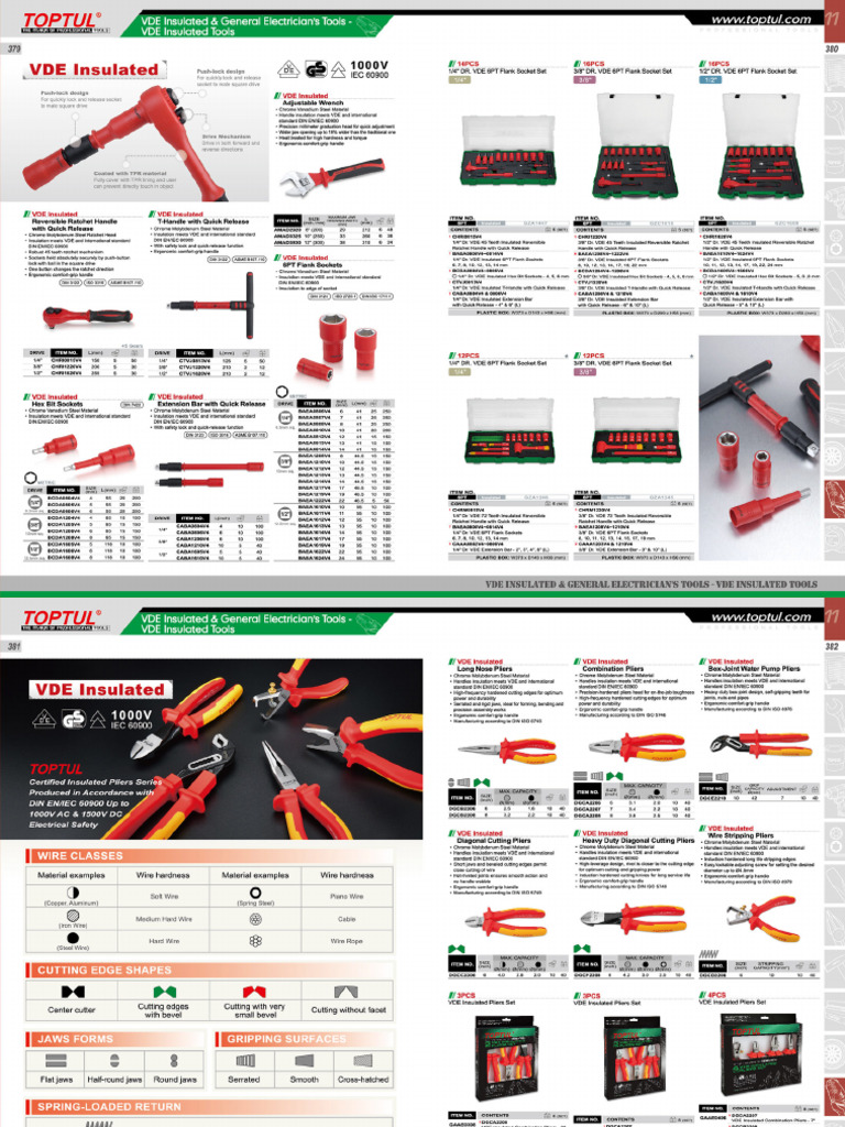 11-VDE Insulated Tools | PDF