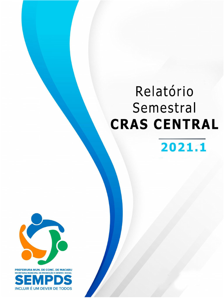 Relatório CRAS Central 2021-1 | Download grátis PDF | Sociologia