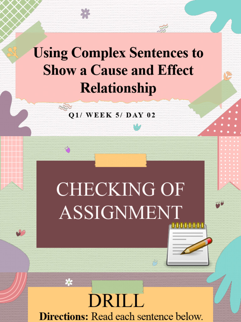 ENGLISH Q1 WK5 Lesson3 Complex and Compound Sentences (Subordinate ...