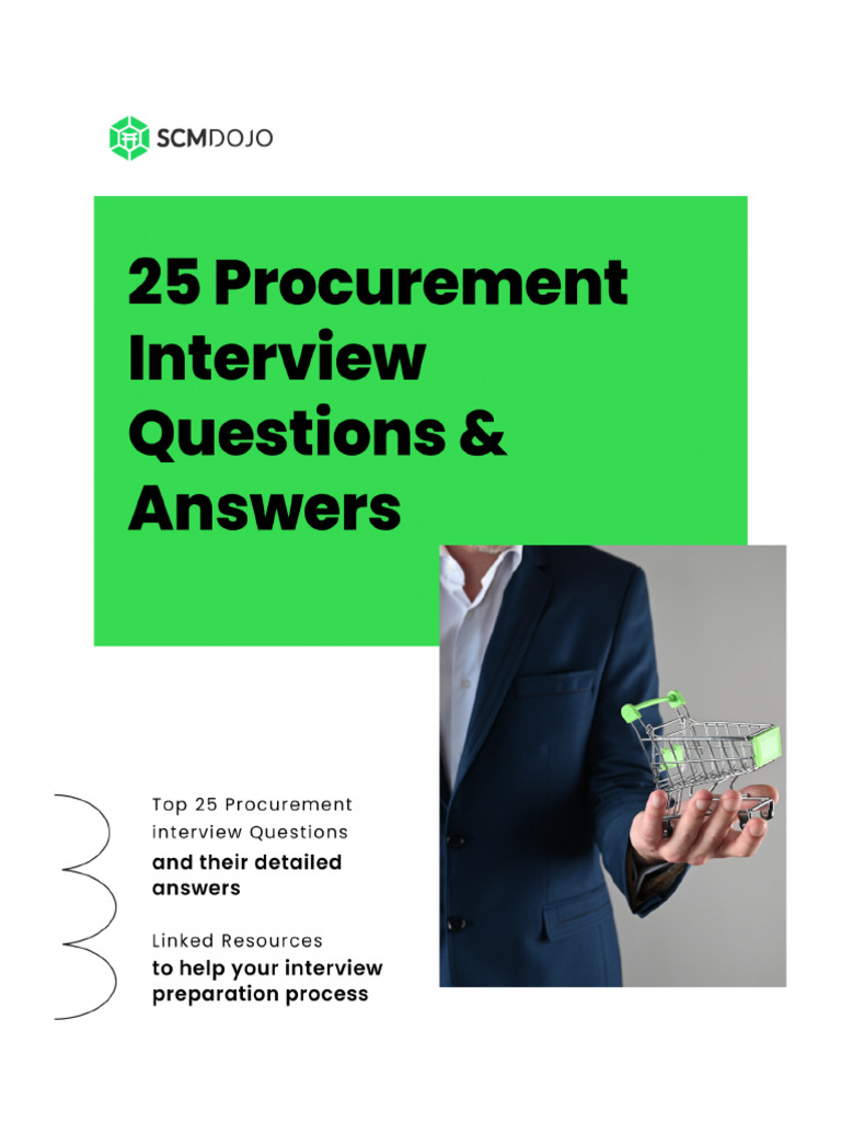 25 Procurement Interview QAs PDF | PDF | Procurement | Performance ...
