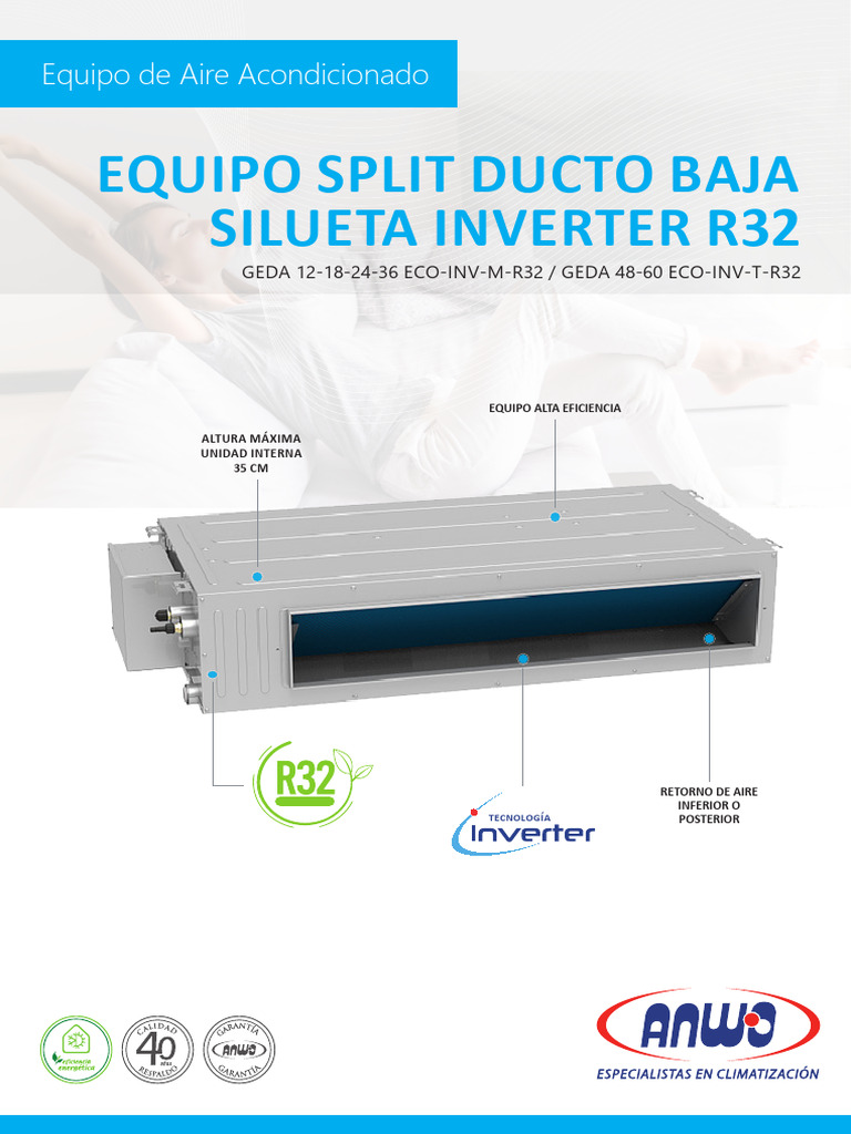 Equipo Split Ducto | Descargar gratis PDF | Ingeniería mecánica ...