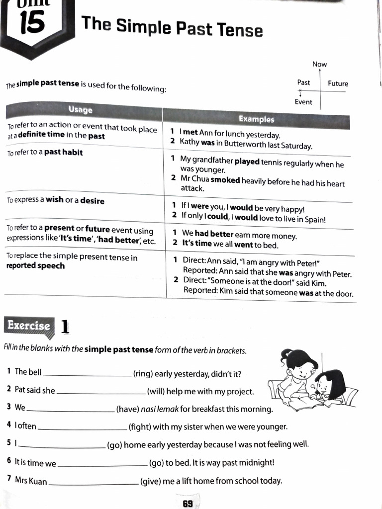 simple.past tense | PDF